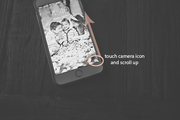 iPhone 101: Camera Shortcut