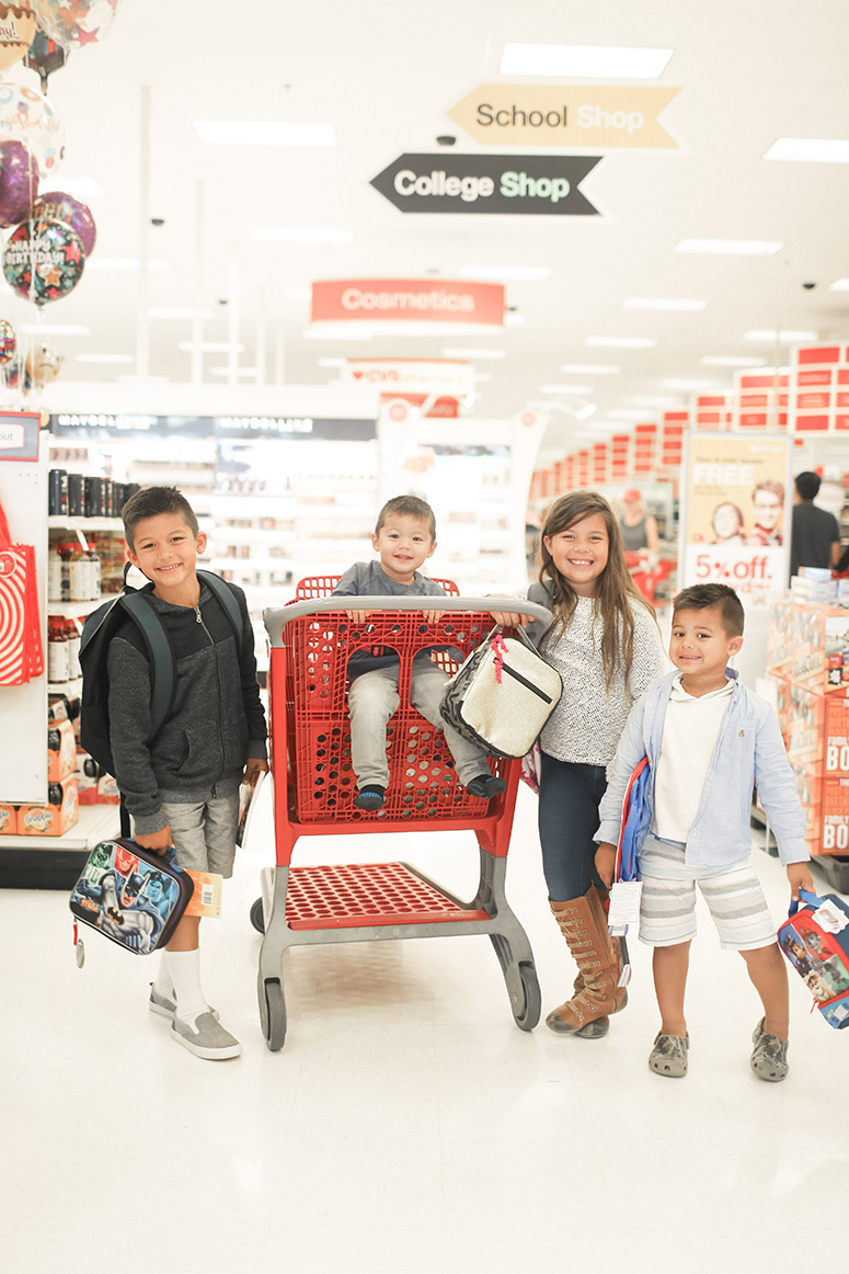 back to school shopping