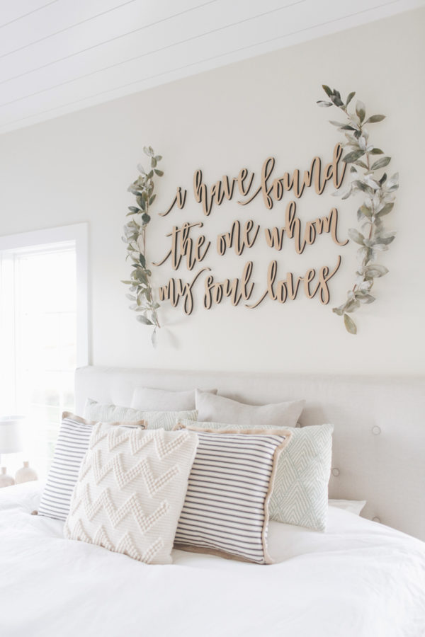master bedroom wall decor