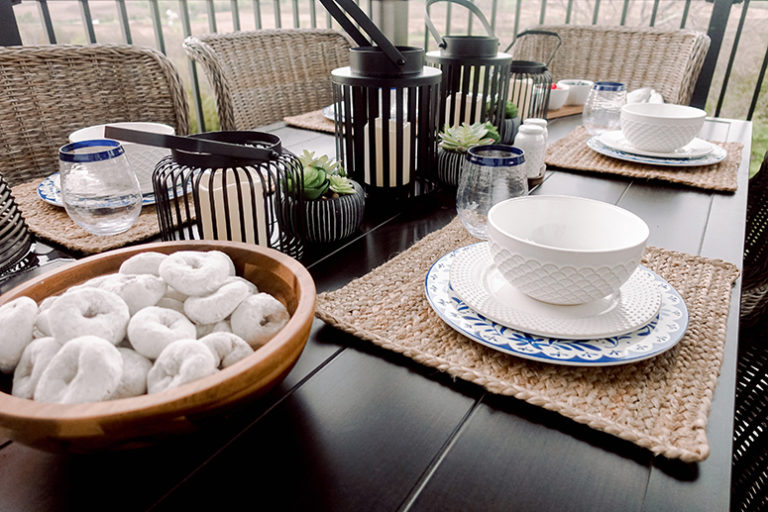 spring is in the air – outdoor dining