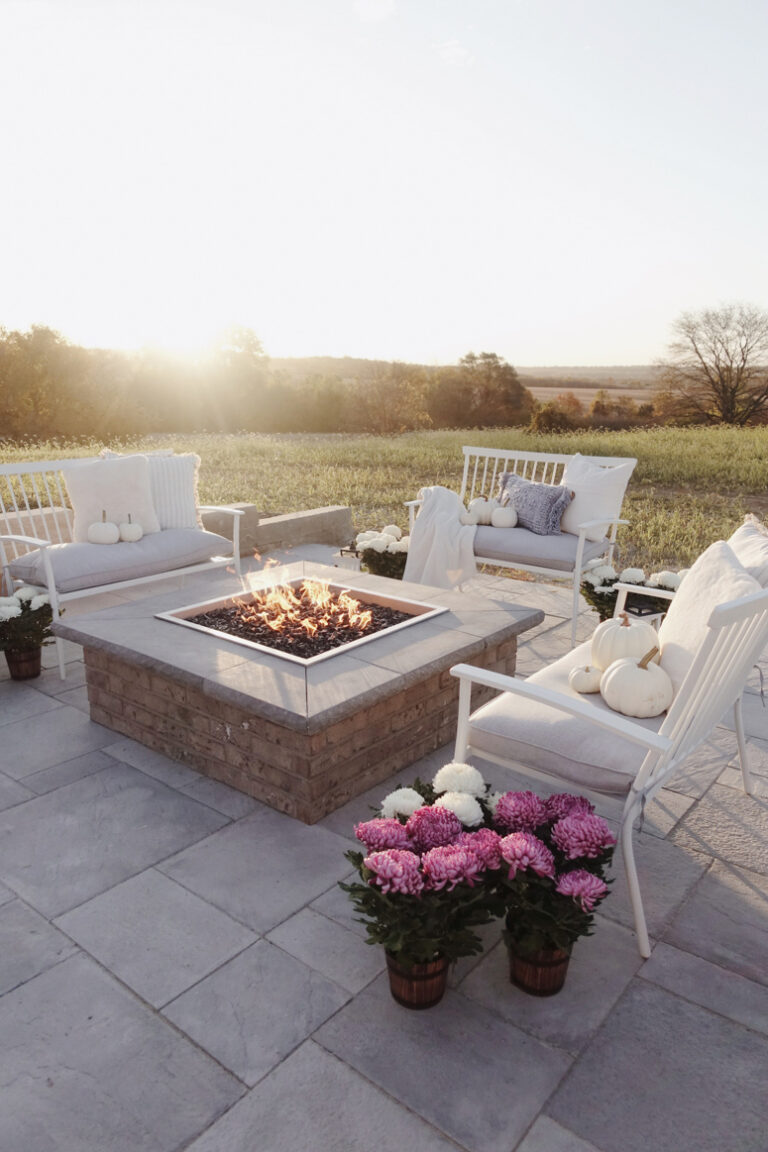 Fall Outdoor Fire pit