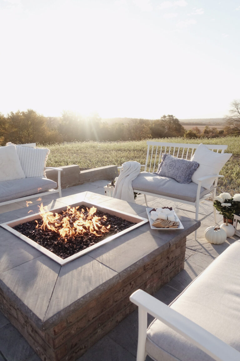 Fall Outdoor Fire pit