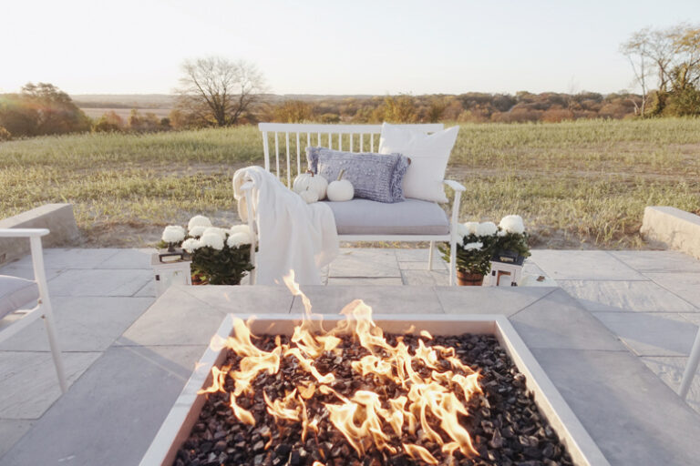 Fall Outdoor Fire pit