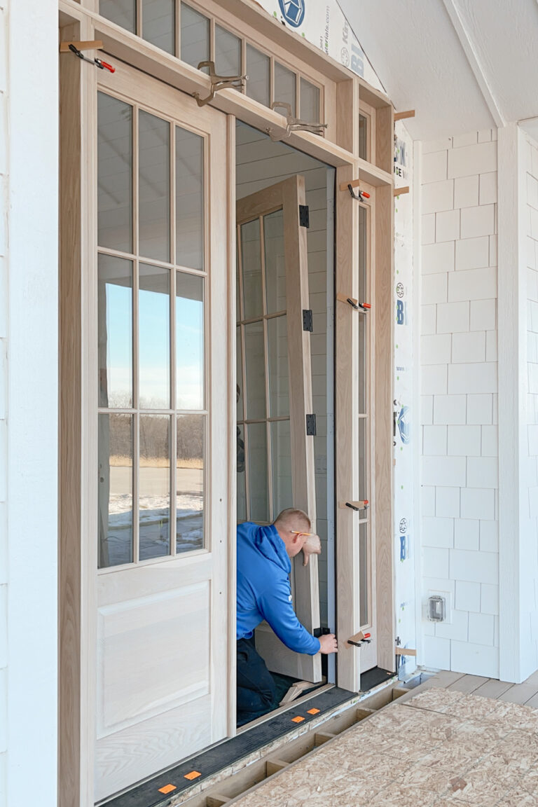Cambek front doors - installation